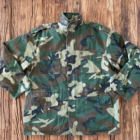 Rothco | Jackets & Coats | Us Army M65 Field Jacket Mens Xl Camouflage ...